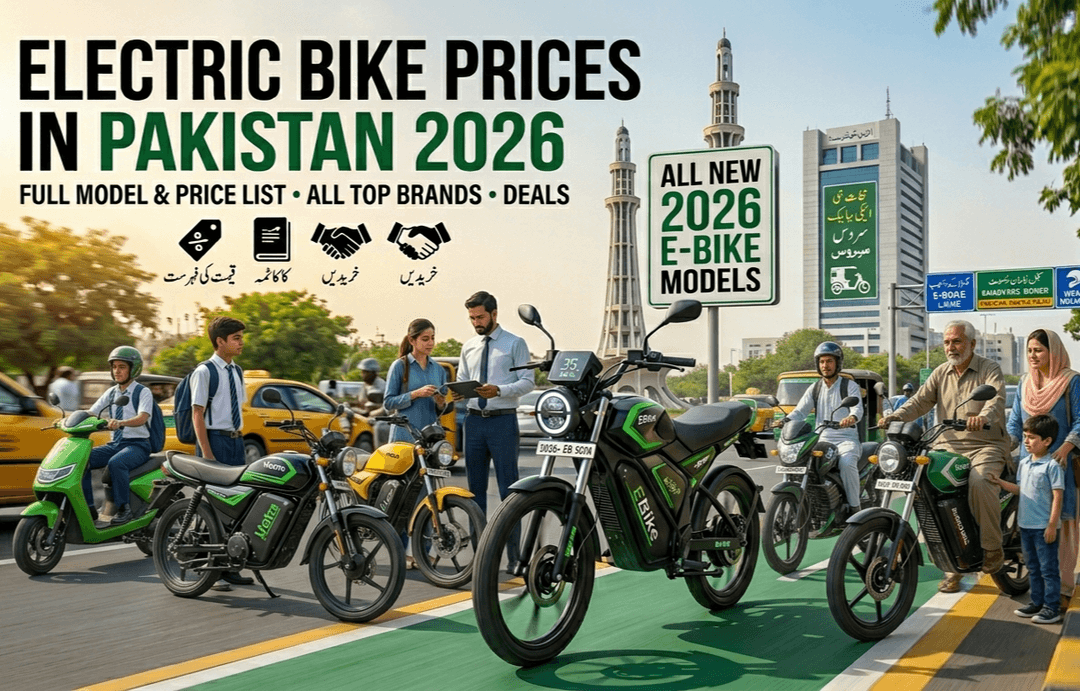 Electric Bike Prices in Pakistan 2026 – Updated Model List | Electric ...